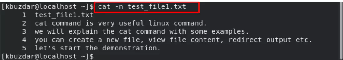 Linux Cat Command -esimerkkejä 334_4