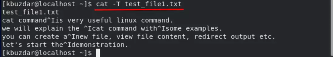 Linux Cat Command -esimerkkejä 334_5