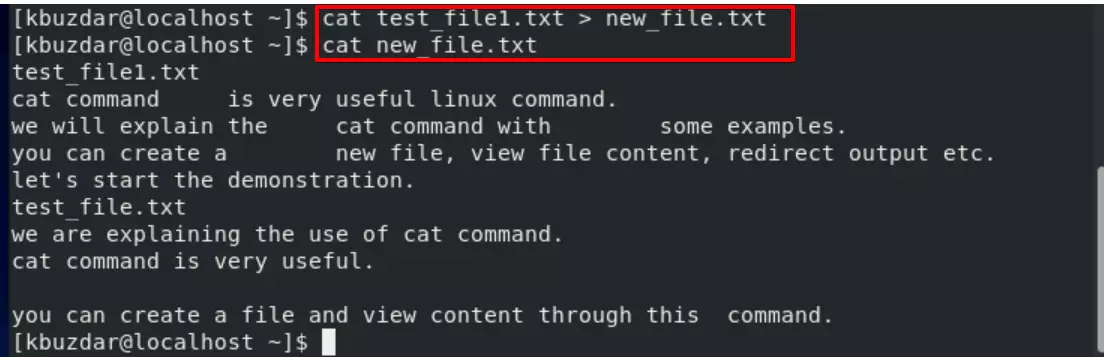 Linux Cat Command -esimerkkejä 334_7