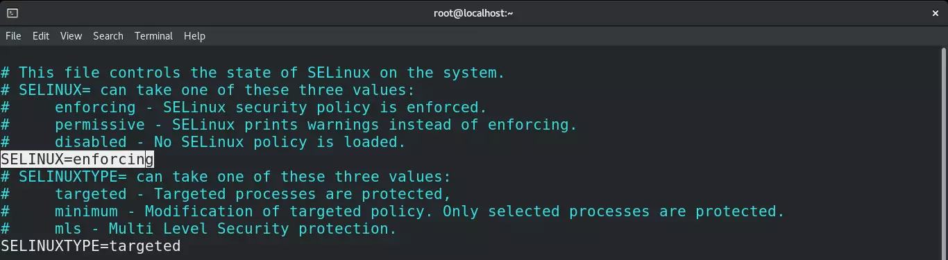 Kuidas SELinuxit CentOS 8-s keelata 3369_12