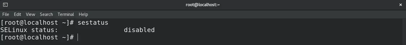Kuidas SELinuxit CentOS 8-s keelata 3369_9