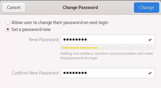 Conas Pasfhocal Úsáideora a Athrú i Linux 336_6