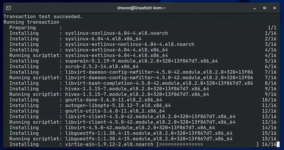 Kako instalirati KVM/QEMU na CentOS 8 3372_17