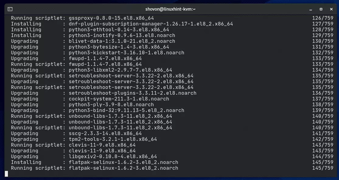 Kako instalirati KVM/QEMU na CentOS 8 3372_8