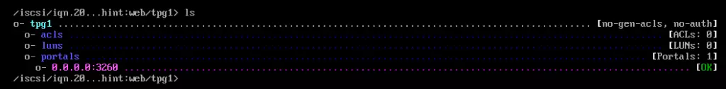 CentOS 8де iSCSI сактагыч серверин конфигурациялаңыз 3373_21