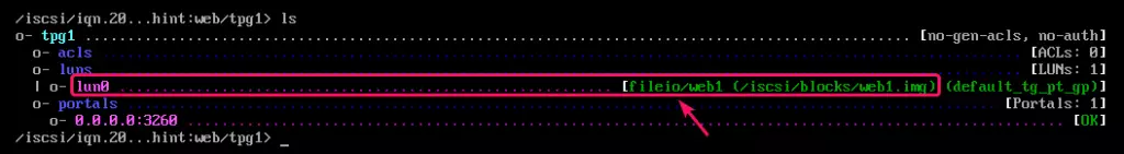 Konzani iSCSI Storage Server pa CentOS 8 3373_23