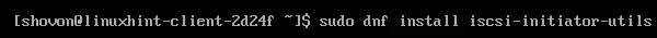 Ku habee iSCSI Kaydinta Serverka CentOS 8 3373_45