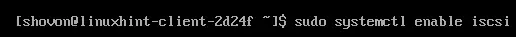 Ku habee iSCSI Kaydinta Serverka CentOS 8 3373_55