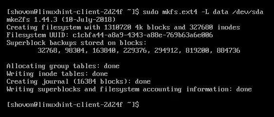 Määritä iSCSI-tallennuspalvelin CentOS 8:ssa 3373_57