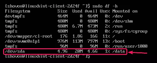 I-configure ang iSCSI Storage Server sa CentOS 8 3373_63