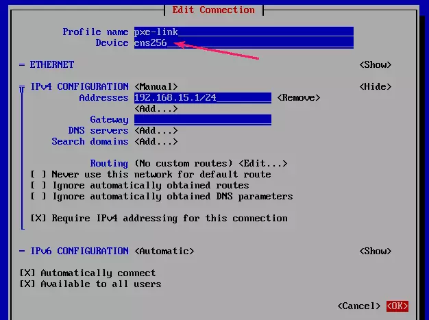 CentOS 8 'ਤੇ PXE ਨੈੱਟਵਰਕ ਬੂਟ ਸਰਵਰ ਨੂੰ ਕੌਂਫਿਗਰ ਕਰਨਾ 3374_3