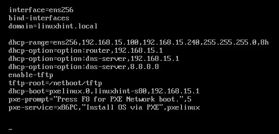 CentOS 8 'ਤੇ PXE ਨੈੱਟਵਰਕ ਬੂਟ ਸਰਵਰ ਨੂੰ ਕੌਂਫਿਗਰ ਕਰਨਾ 3374_9