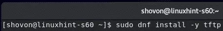Lungiselela iseva ye-TFTP ku-CentOS 8 3377_32