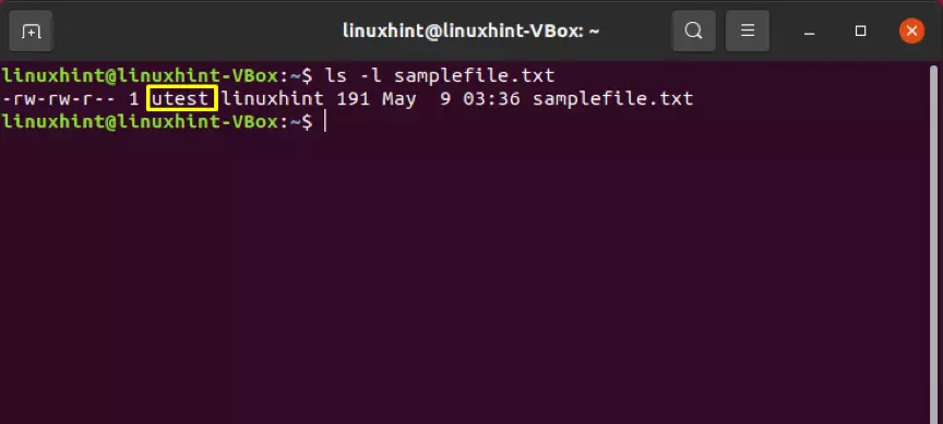 Πώς μπορώ να αλλάξω τον κάτοχο ενός καταλόγου στο Linux; 337_5
