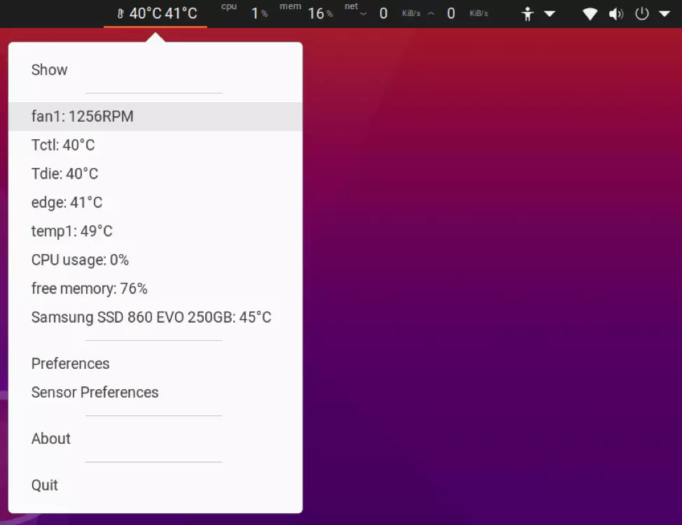 Apper for å overvåke AMD GPUer ved å bruke åpen kildekode-drivere i Linux 3394_5