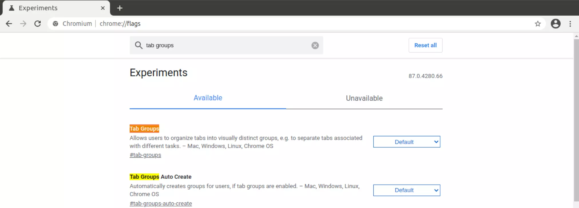 Tabgroepen inschakelen in Google Chrome 3409_10