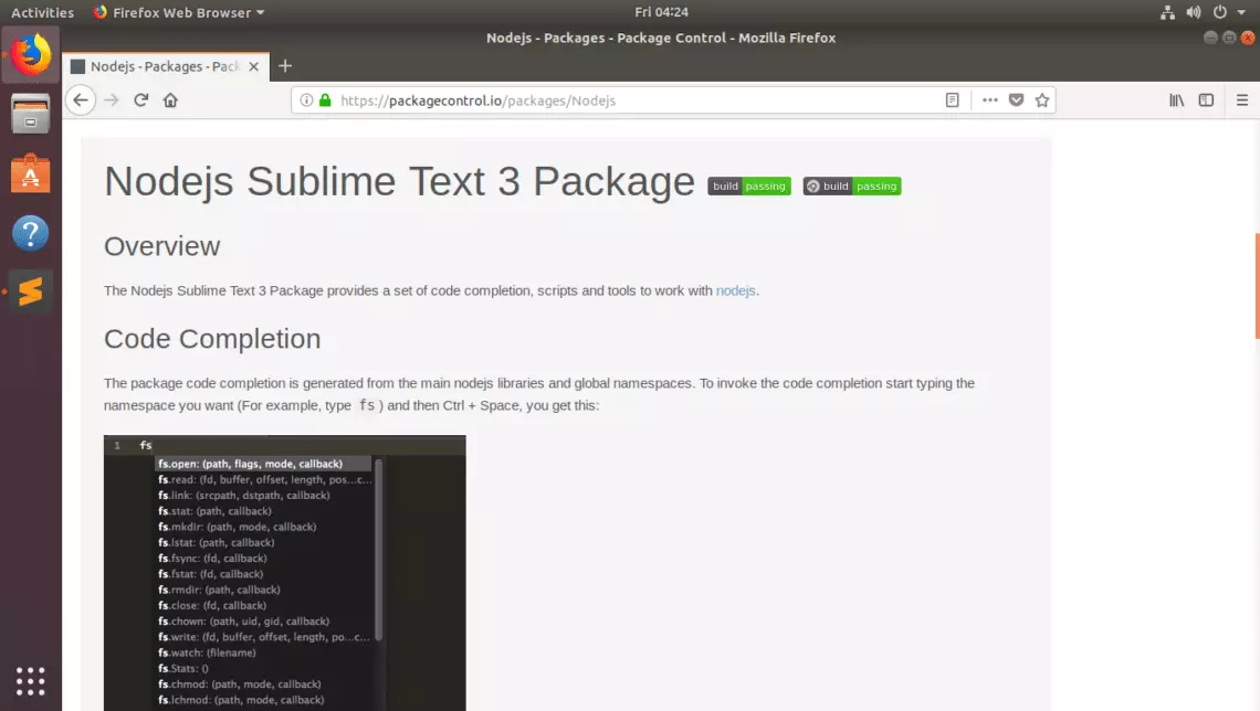 Cum se instalează pachete în Sublime Text cu Controlul pachetelor 3485_4