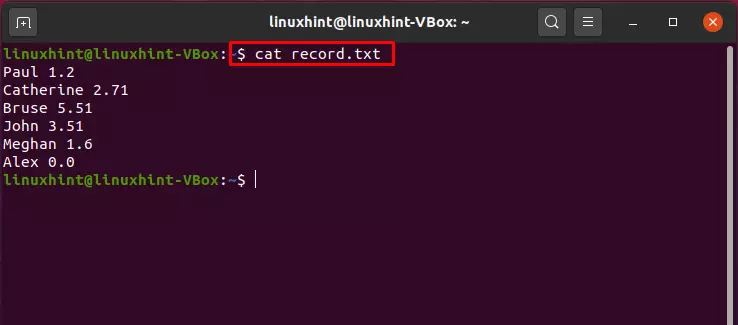 Come convogliare l'output di un comando in un file in Linux 356_5