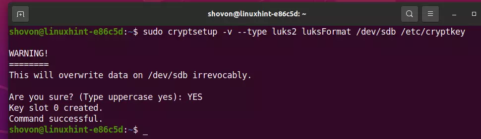 Kumaha Encrypt a Btrfs Filesystem? 3571_18