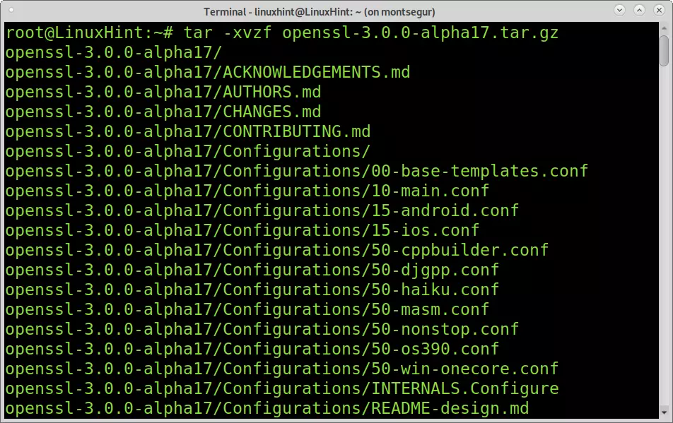 Instal OpenSSL 3 dari Sumber 3574_3