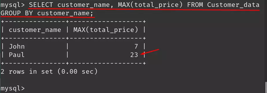 Que son as funcións MySQL | Exemplos 3606_5