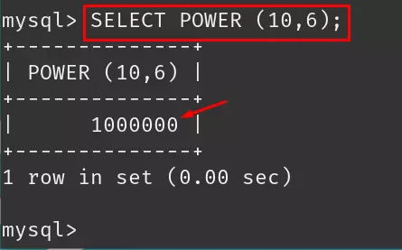 MySQL ఫంక్షన్లు అంటే ఏమిటి | ఉదాహరణలు 3606_6