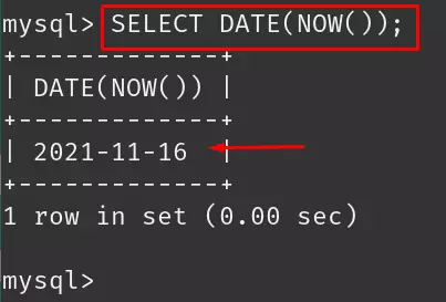 Cómo obtener la fecha de hoy en una consulta MySQL 3608_4