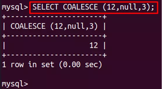 MySQL COALESCE функцийг хэрхэн ашиглах талаар 3619_3