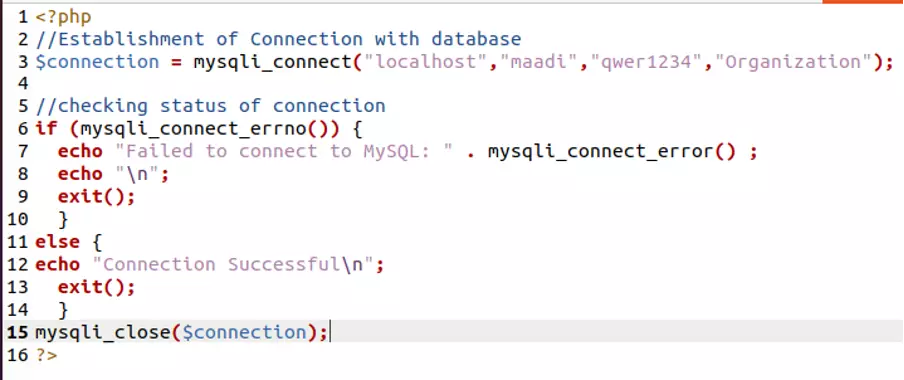 Τι είναι η συμβολοσειρά σύνδεσης στη MySQL 3620_1