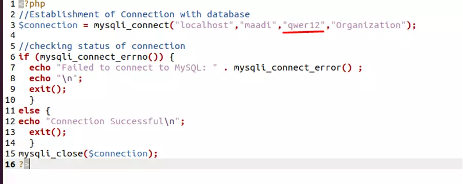 Τι είναι η συμβολοσειρά σύνδεσης στη MySQL 3620_3