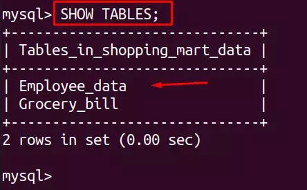 Jak stworzyć tabelę w MySQL przy użyciu techniki „jeśli nie istnieje” 3621_9