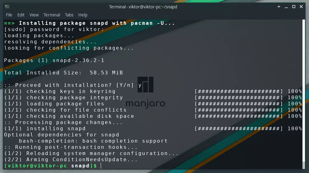 Як усталяваць Spotify на Manjaro 3666_10