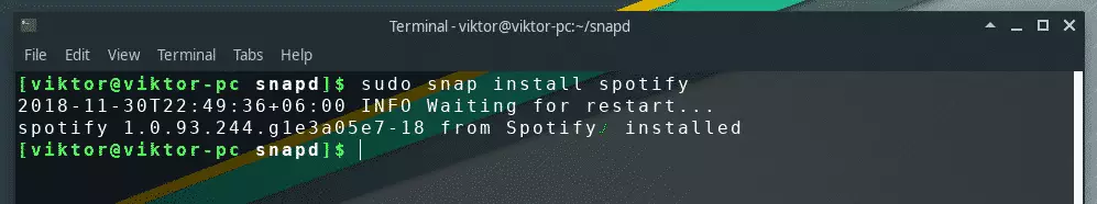 Як усталяваць Spotify на Manjaro 3666_17