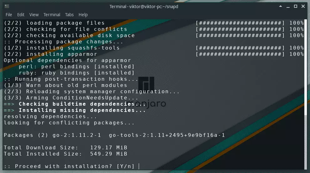 Kif tinstalla Spotify fuq Manjaro 3666_6