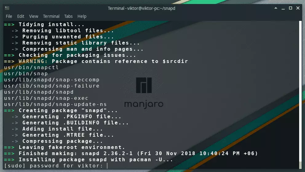 Kako instalirati Spotify na Manjaro 3666_8