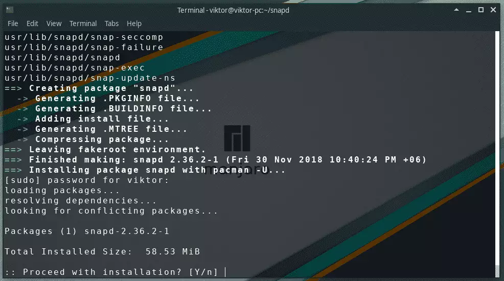 Kako instalirati Spotify na Manjaro 3666_9