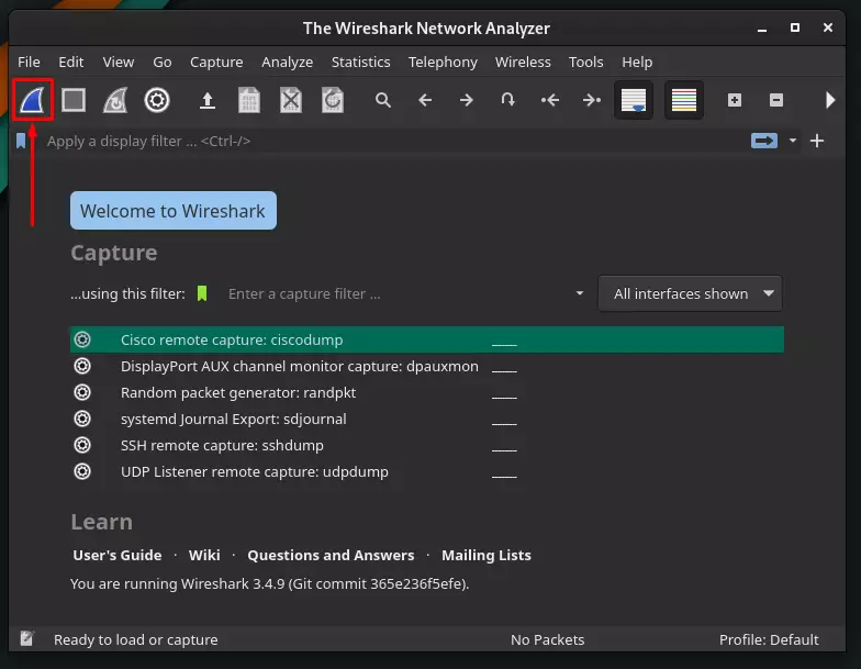 Kako instalirati i koristiti Wireshark na Manjaro Linux 3674_15