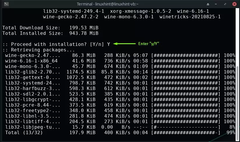 Comment installer Wine sur Manjaro 3681_4