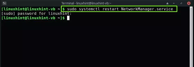 Maitiro ekutangazve network masevhisi paManjaro Linux 3683_2