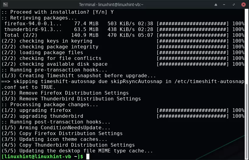 Как да инсталирате LibreOffice на Manjaro 3689_2