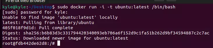 Delo z ukazom nsenter Linux