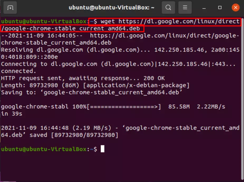 Ubuntu တွင် Google Chrome ကို အပ်ဒိတ်လုပ်နည်း 3712_1