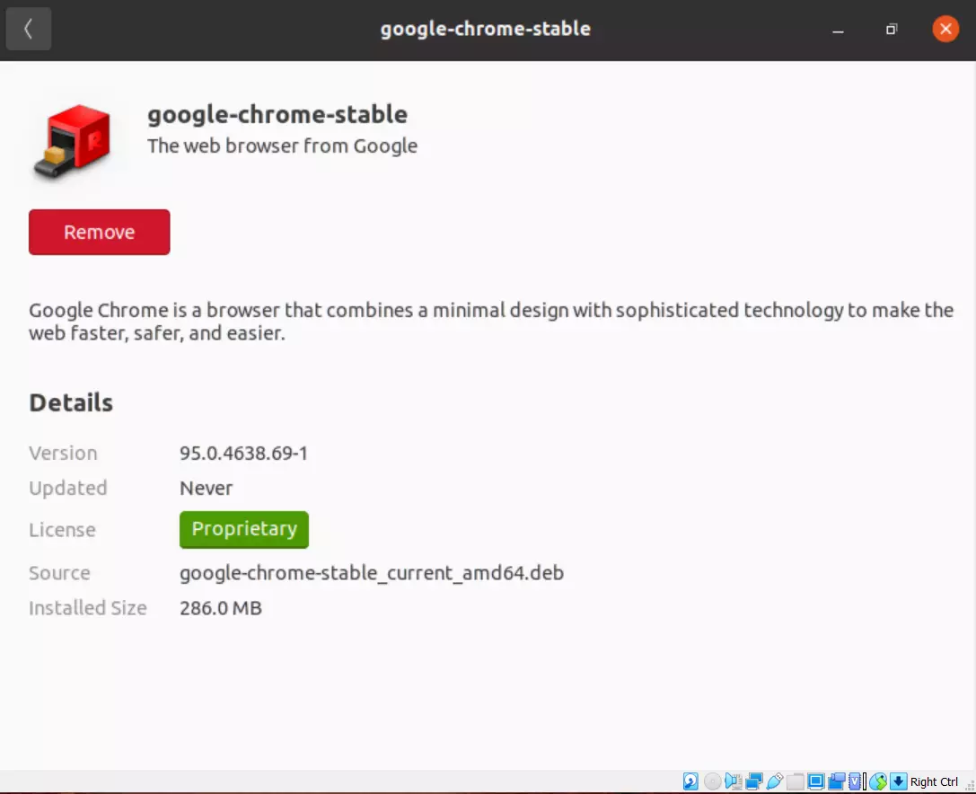 Giunsa ang Pag-update sa Google Chrome sa Ubuntu 3712_7