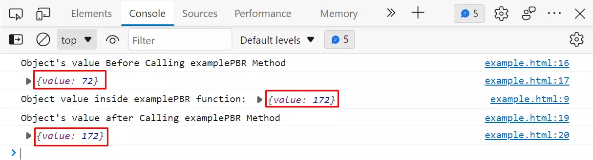 Kuptimi i vlerës kaluese të JavaScript 3730_2