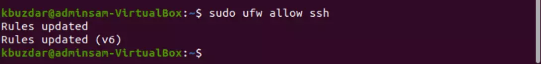 Kaip suteikti ssh prieigą vartotojui Ubuntu 3773_4
