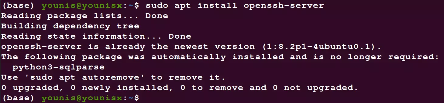 Ubuntu 20.04 پر SSH کو کیسے فعال کریں۔ 3777_3