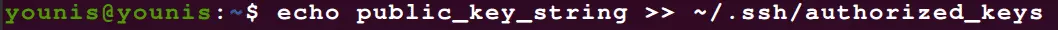 Nola konfiguratu SSH gakoak Ubuntu 20.04-n 3778_7