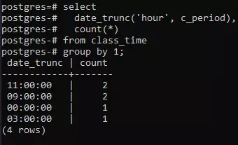 Postgres grupa pa stundām ar laiku 3796_7