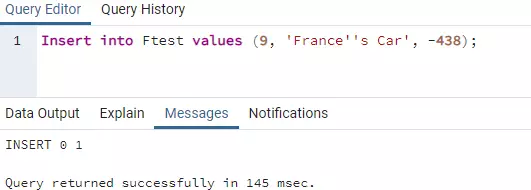 Postgres Tək Sitatdan Escape 3797_5