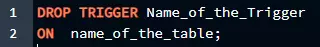 PostgreSQL Drop Trigger 3808_2